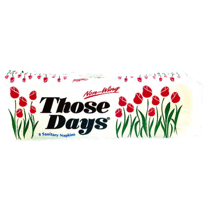 THOSEDAYS Regular Sanitary Napkins Non-Wing 8's price in the ...